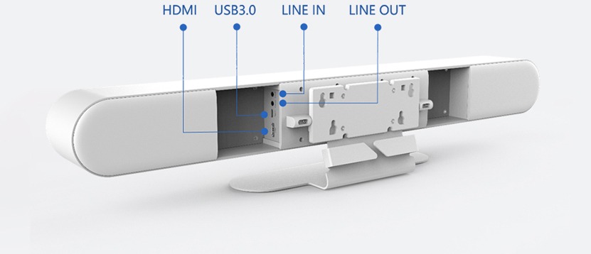 AT210VB - Auto Framing Video Bar - Video Conferencing Equipment